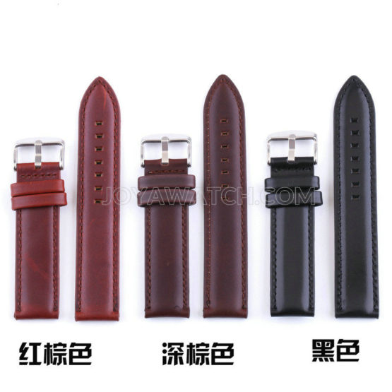 14/18/20mm Vintage Genuine Wax Leather Watch Band Strap for DW Daniel ...